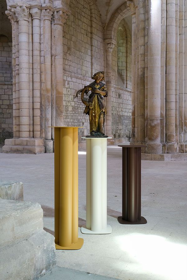 CHURCH - Colonne, en métal thermolaqué - 3 tailles - couleur sur-mesure